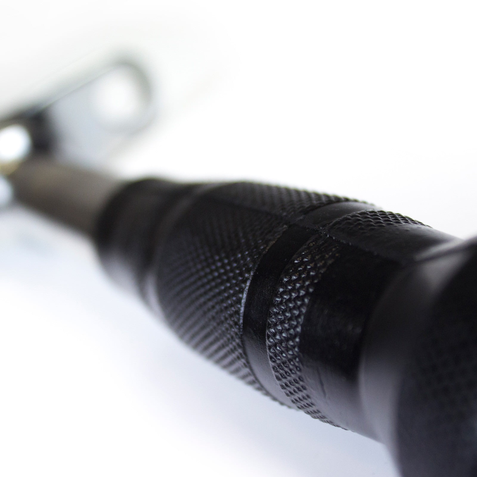 STRAIGHT BAR CABLE ATTACHMENT WITH RUBBER GRIPS - I'm Healthy